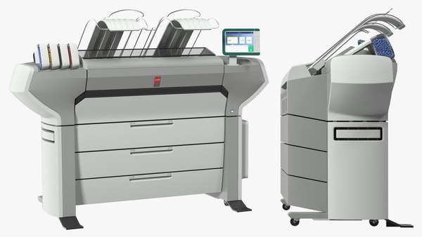 modelo 3d Trazador ColorWave 700 - TurboSquid 2136240