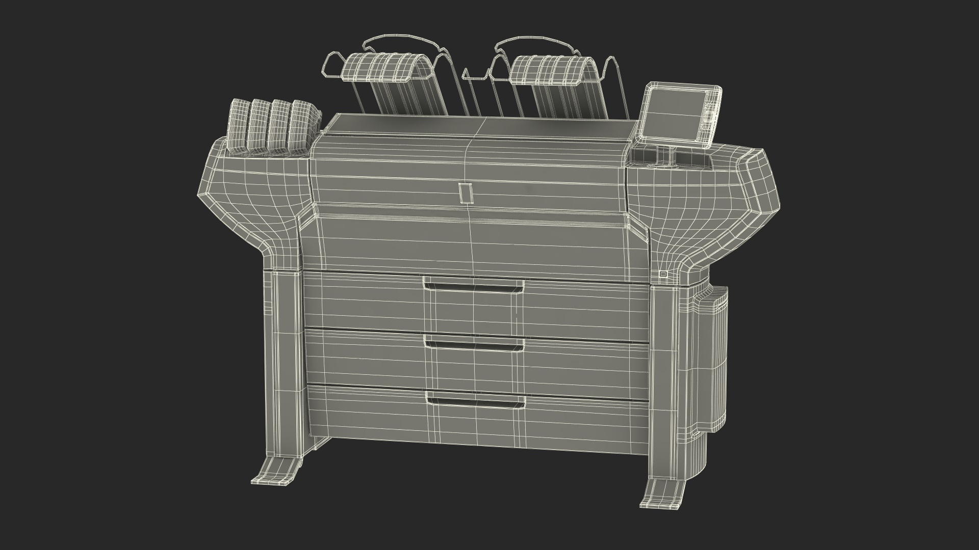 3D Plotter ColorWave 700 - TurboSquid 2136240