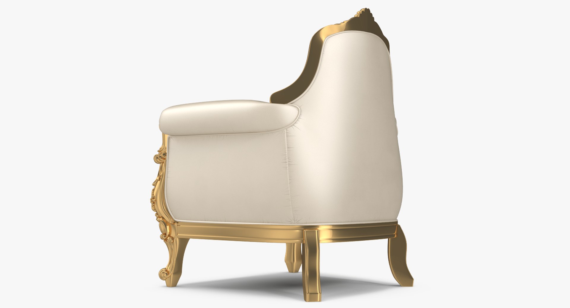 Small Throne Chair 3D Model - TurboSquid 1348203
