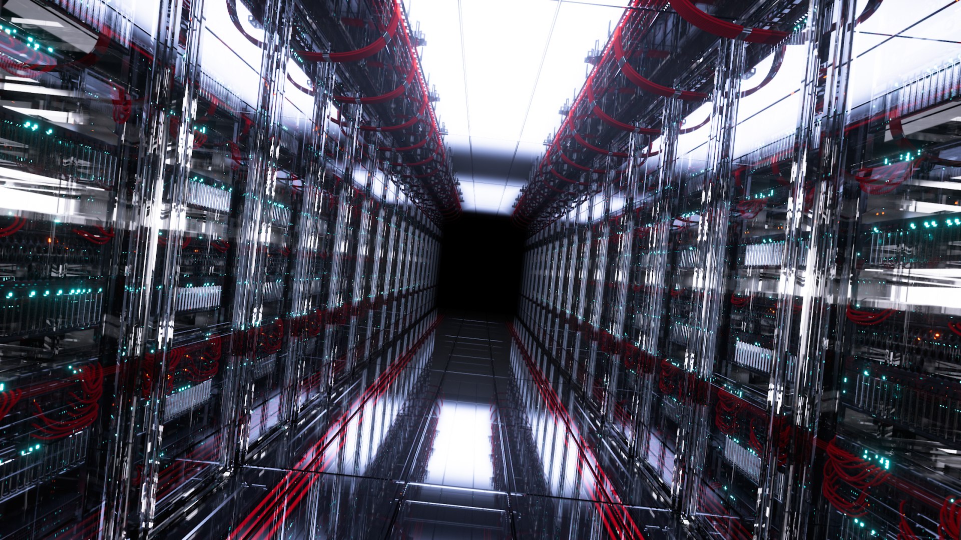 3D Data Center Builder Kit - TurboSquid 2411156