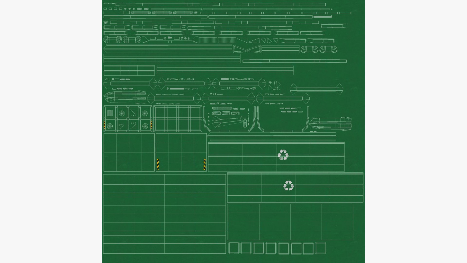3D Waste Roro Collection - TurboSquid 2324314