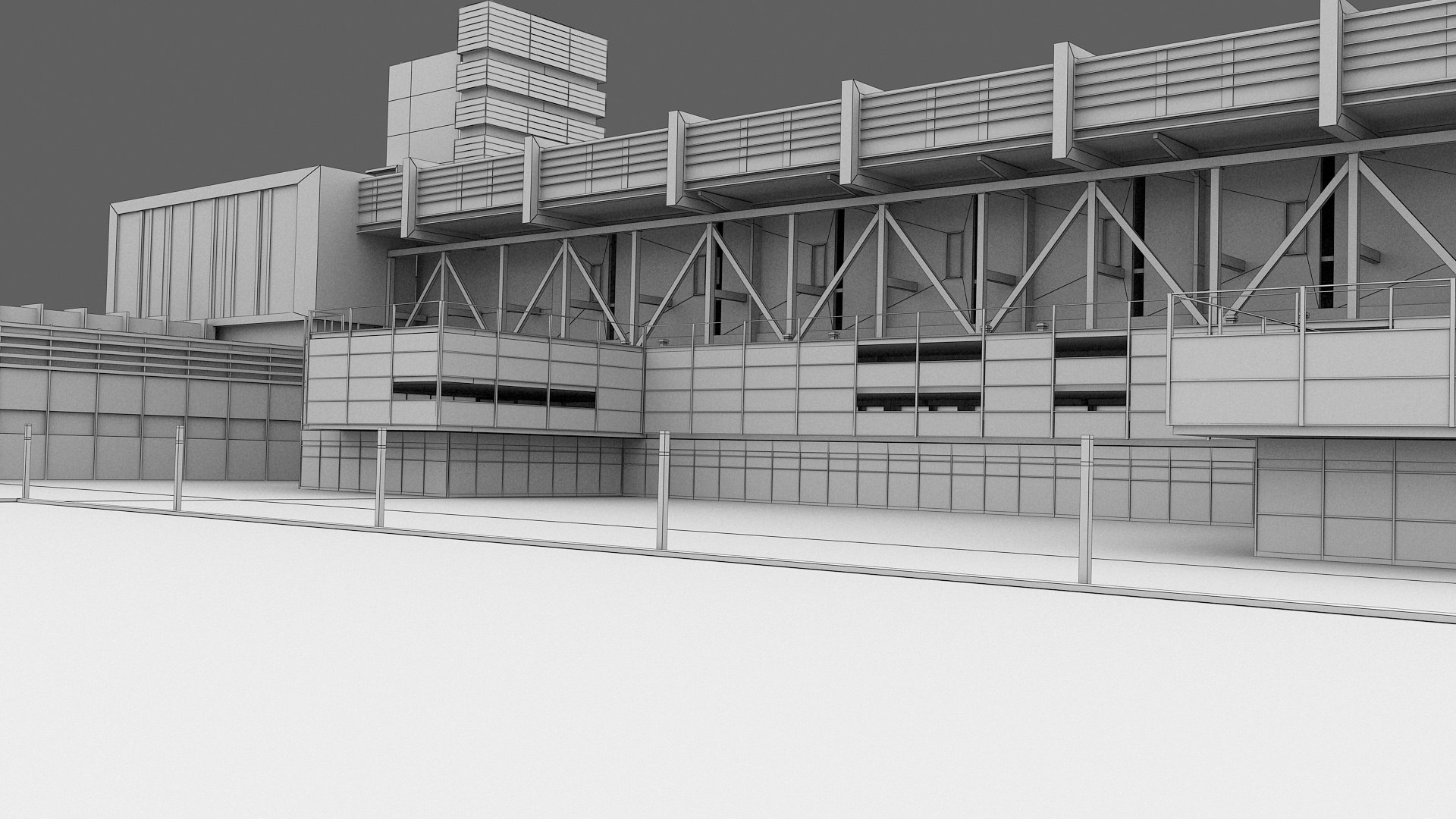 Modern Building 122 Scene 3D - TurboSquid 1720791