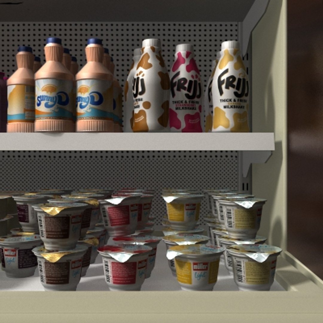 lwo convenience store chiller cabinet