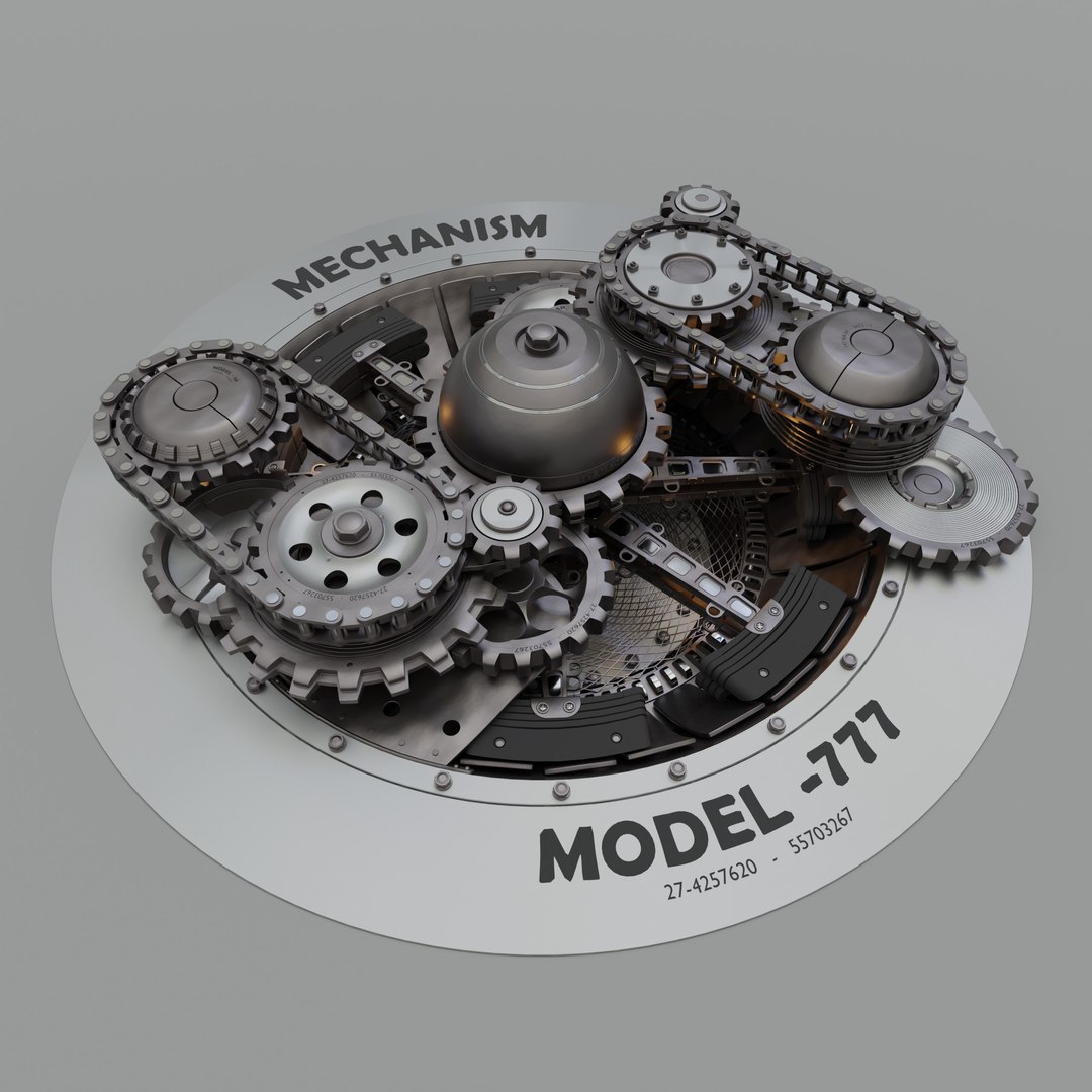 3D Mechanism model - TurboSquid 1950947