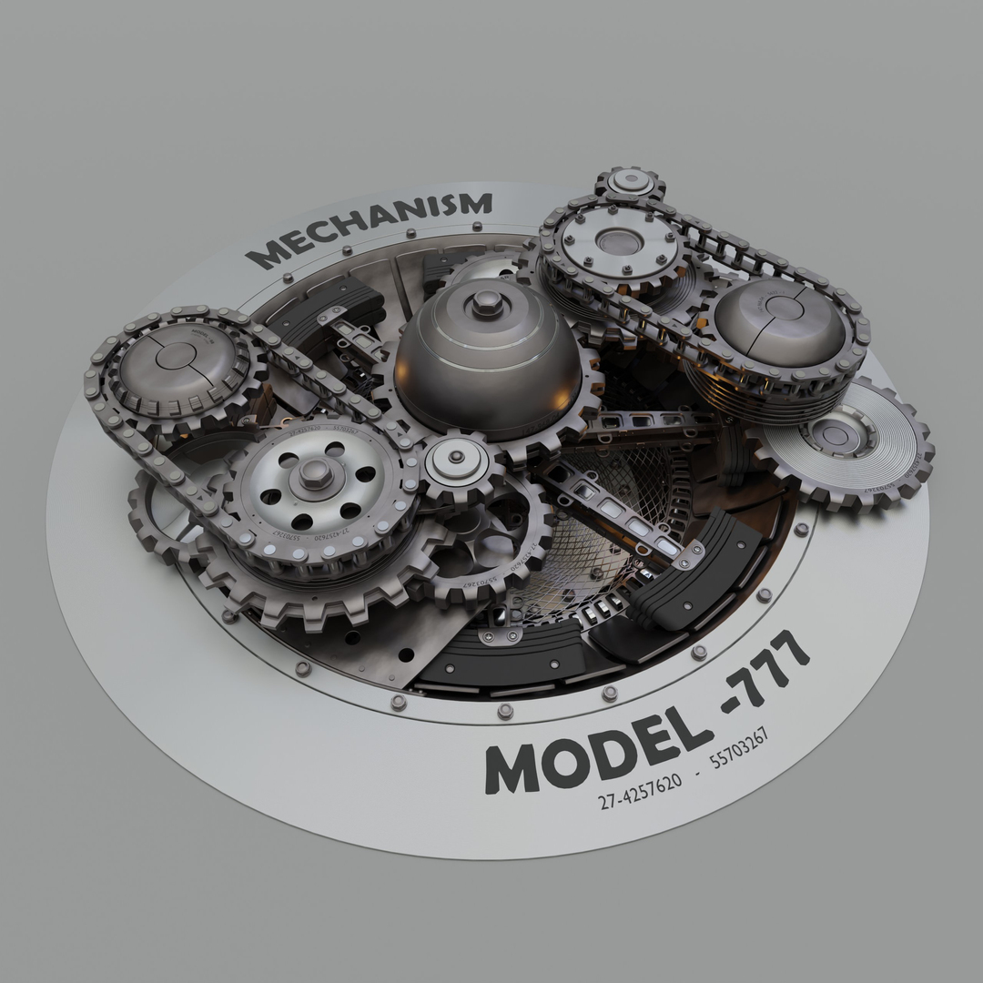 3D Mechanism model - TurboSquid 1950947