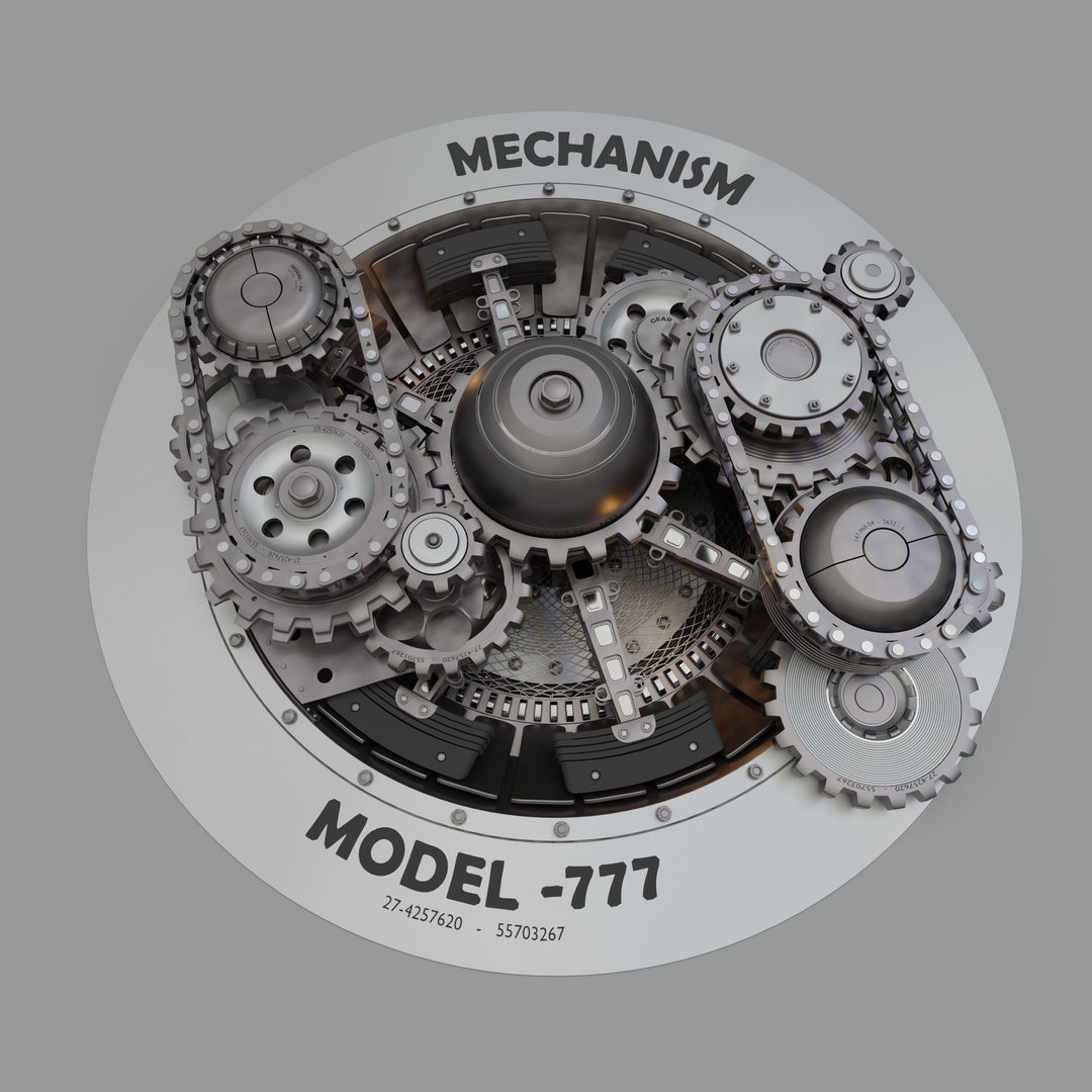 3D Mechanism model - TurboSquid 1950947