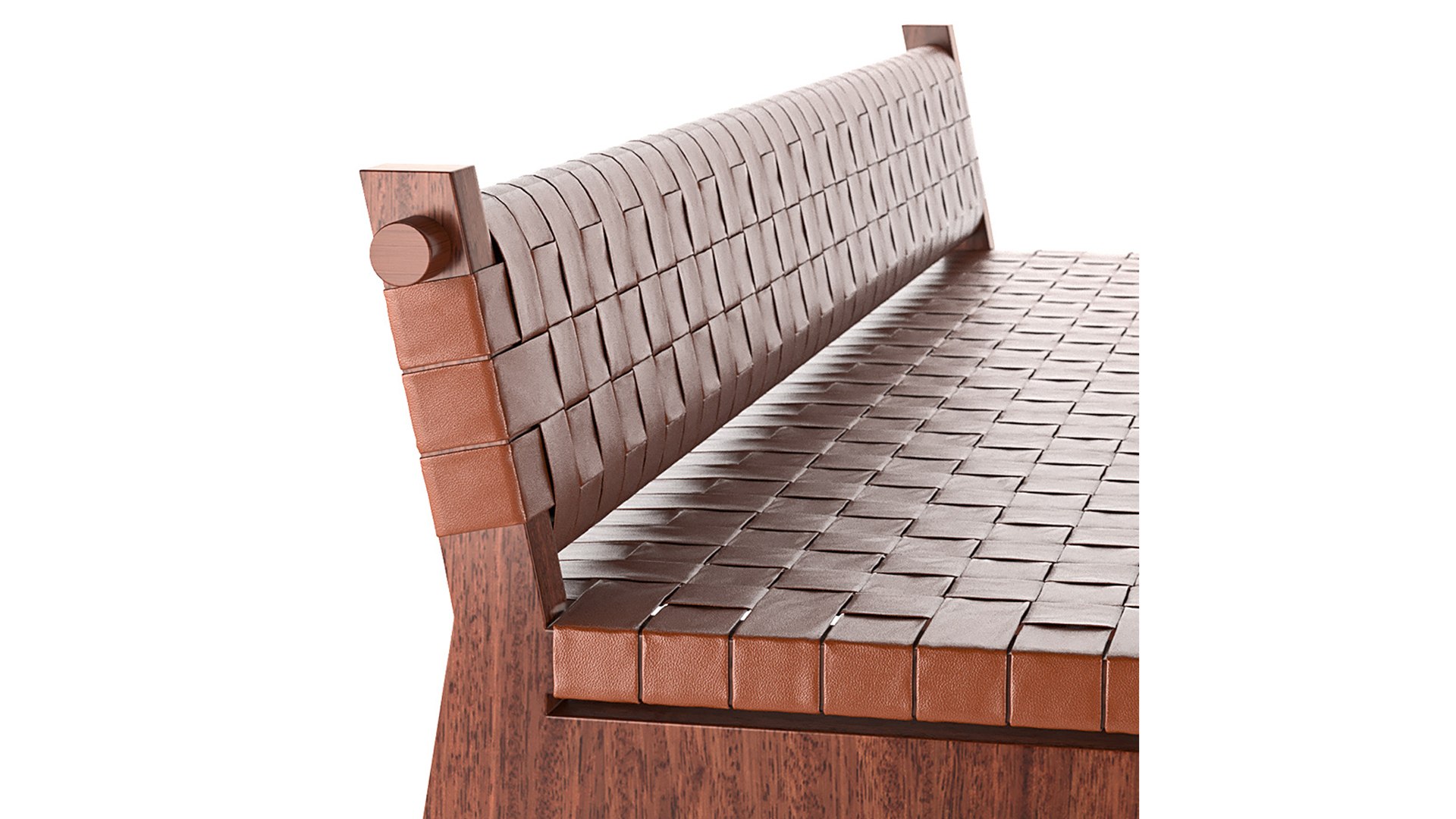 Bench Pierre Augustin Rose Subsellium 3D Model - TurboSquid 1777486