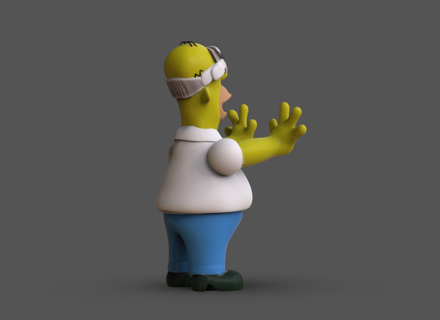 Vision Pro Homer 3D Model - TurboSquid 2187392