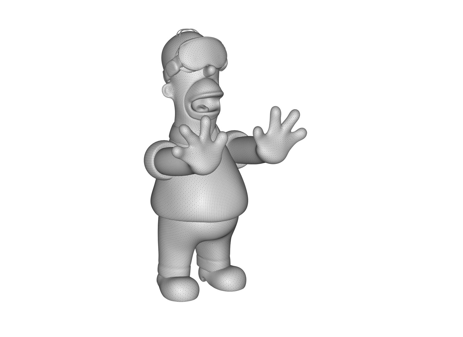Vision Pro Homer 3D Model - TurboSquid 2187392