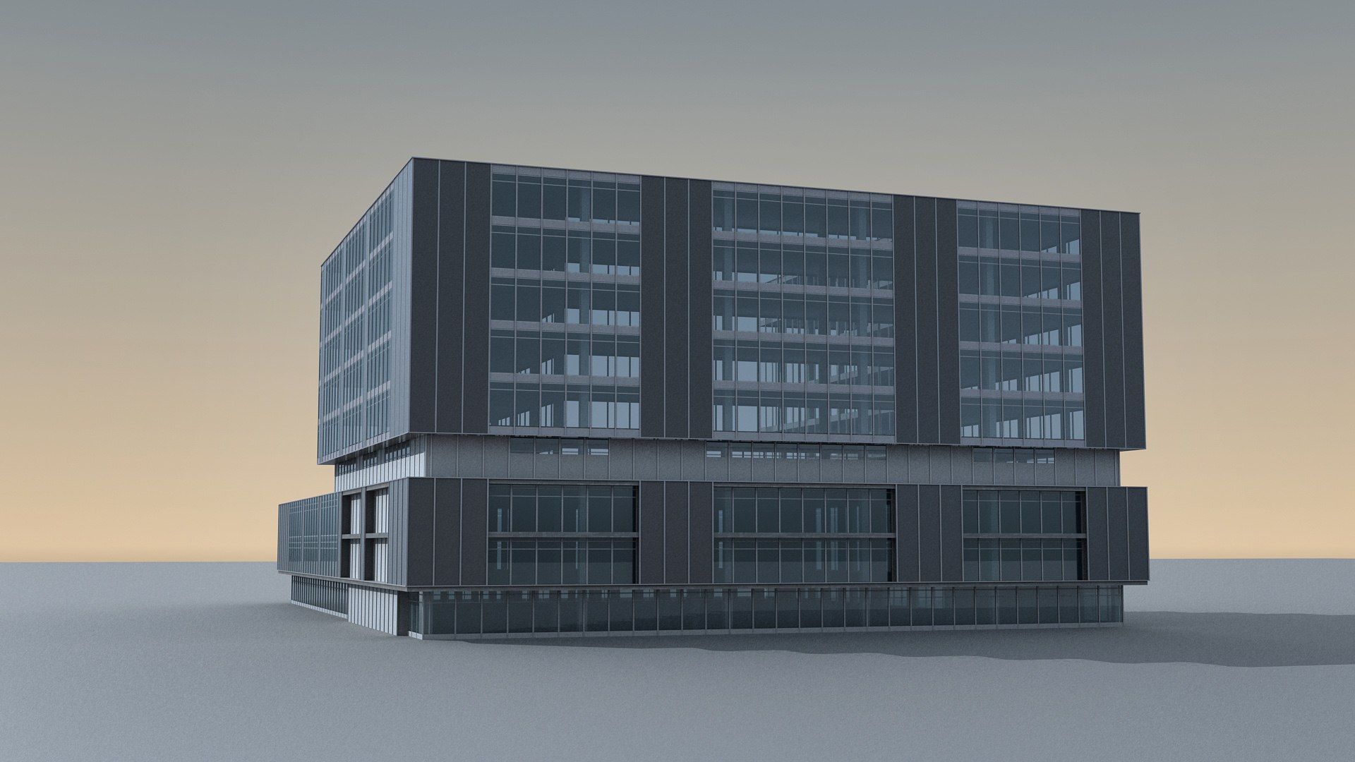 Modern Building 121 3D Model - TurboSquid 1720730