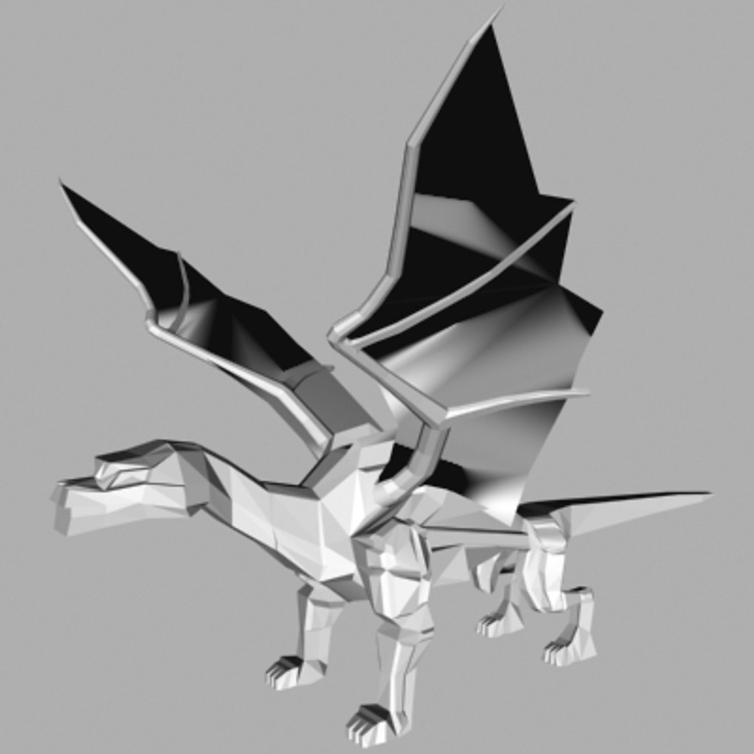Dragon Wings 3d Model