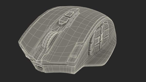 modelo 3d Wireless Gaming Mouse Reddragon IMPACT ELITE - TurboSquid 2099261