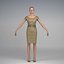 Woman Character People Rigged 3d Model