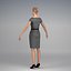 Woman Character People Rigged 3d Model