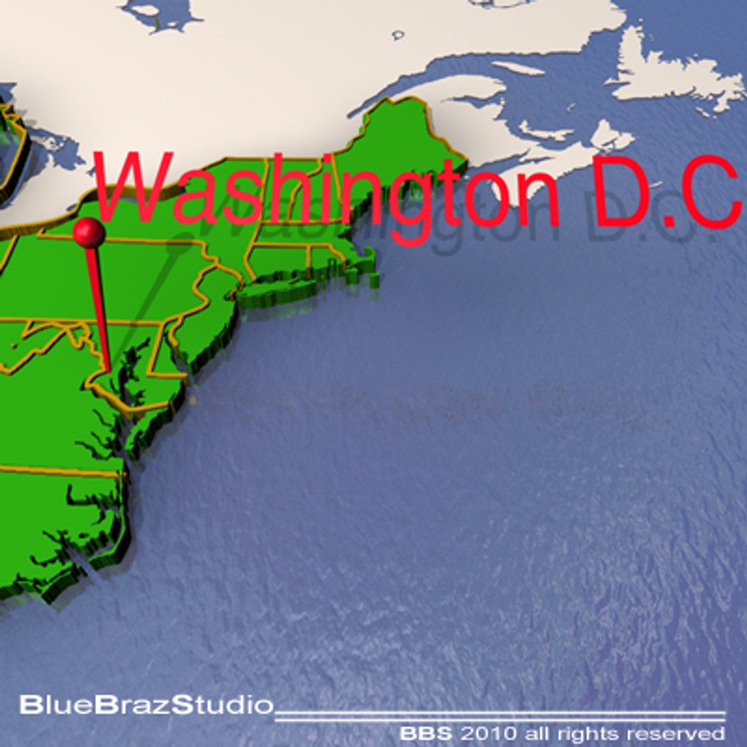 3d Dxf Washington D C