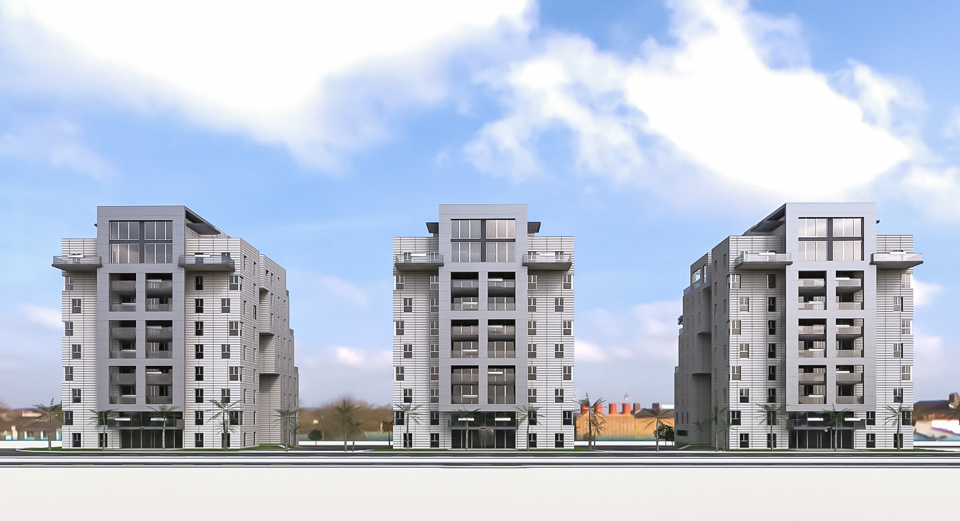 Condominium 02 3D Model - TurboSquid 1751146