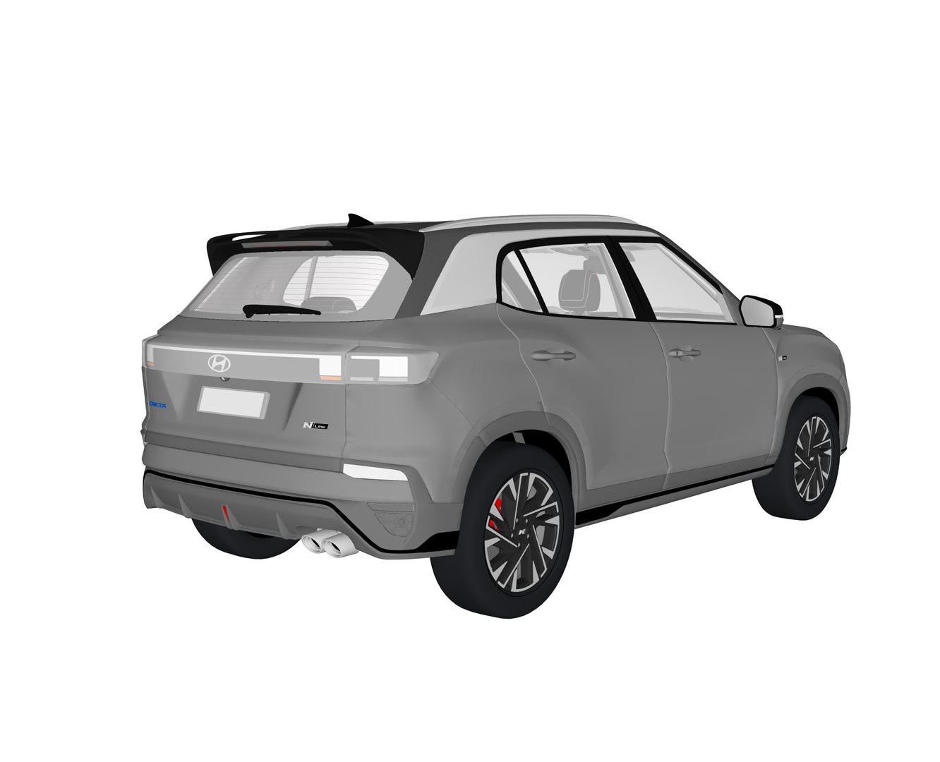 Hyundai Creta N Line 2025 3D - TurboSquid 2324960