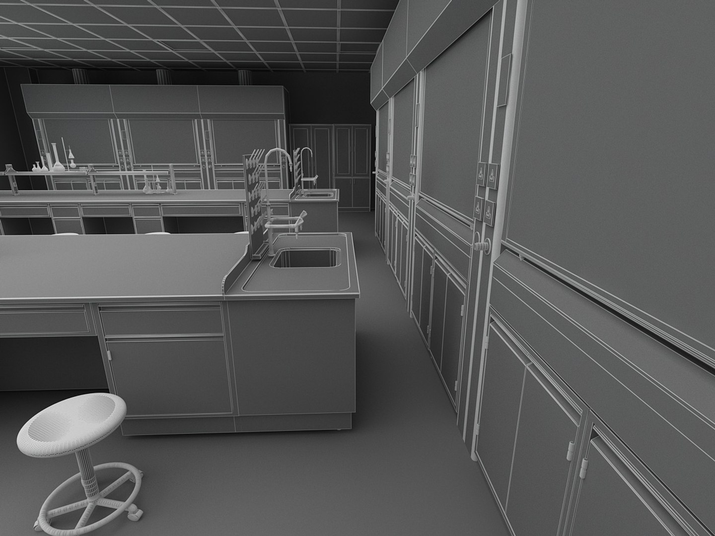 3D Laboratory - TurboSquid 2096349