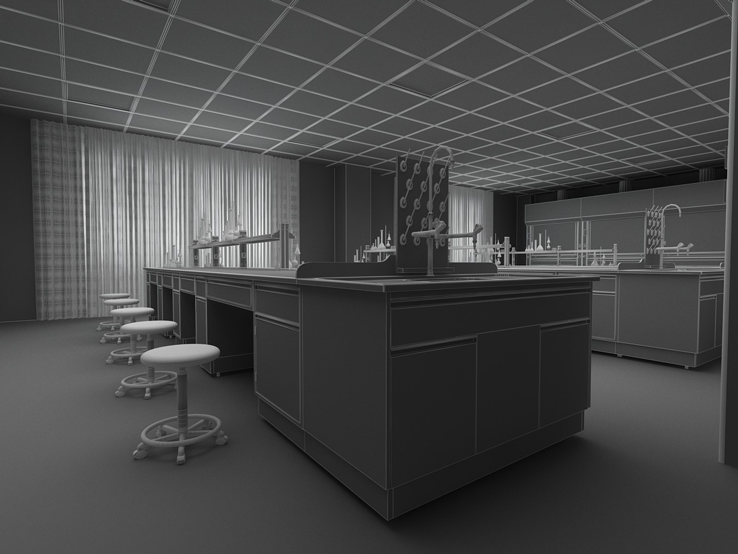 3D Laboratory - TurboSquid 2096349
