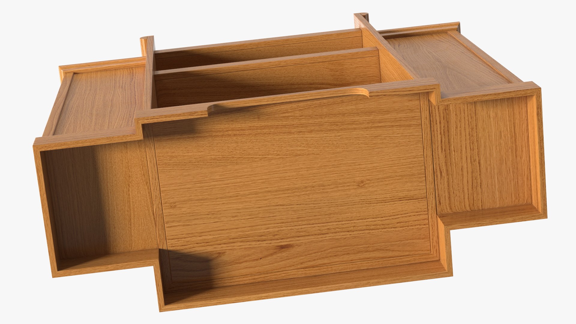 3D Church Oak Pulpit Light Wood With Cross - TurboSquid 2201936