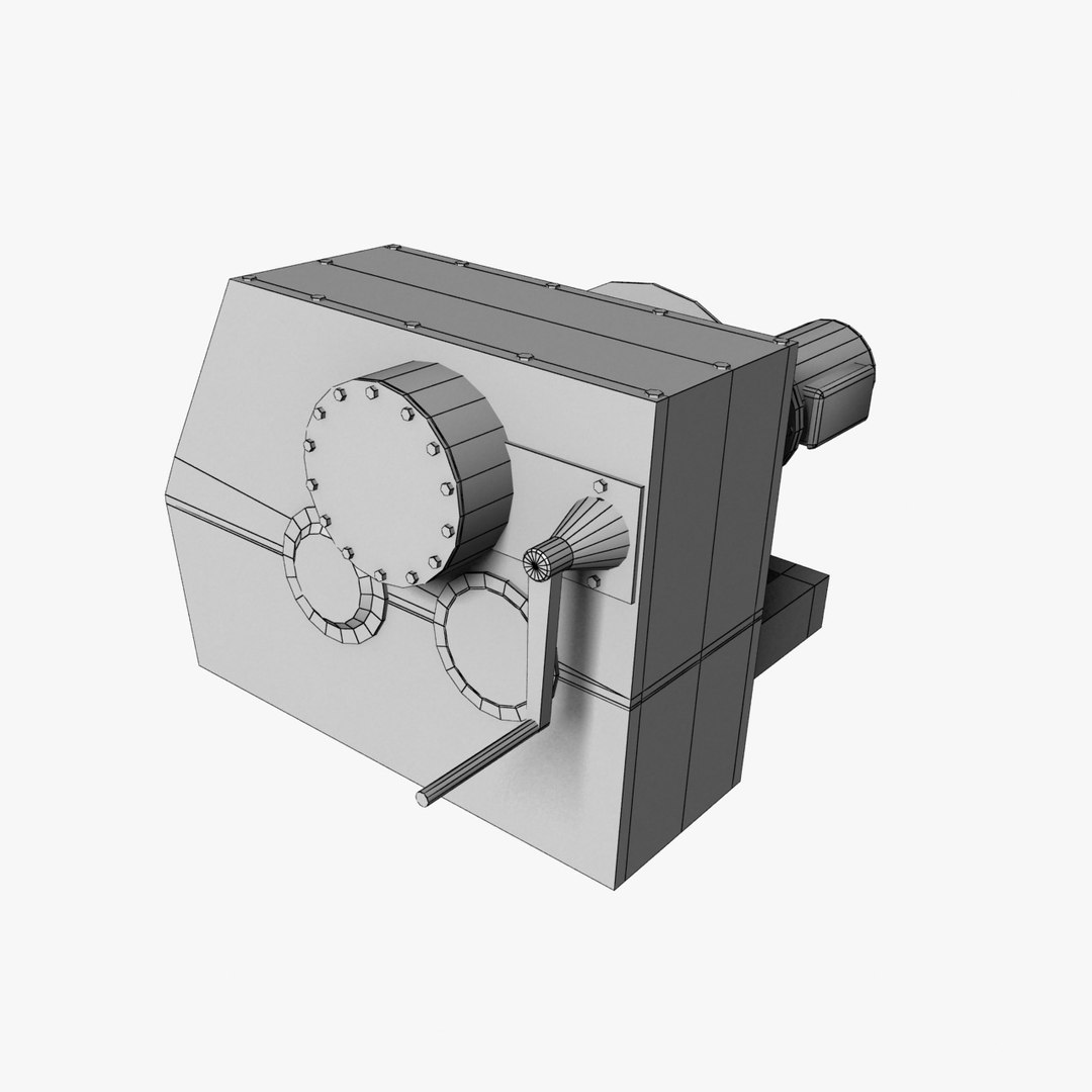 3d Model Winch 1