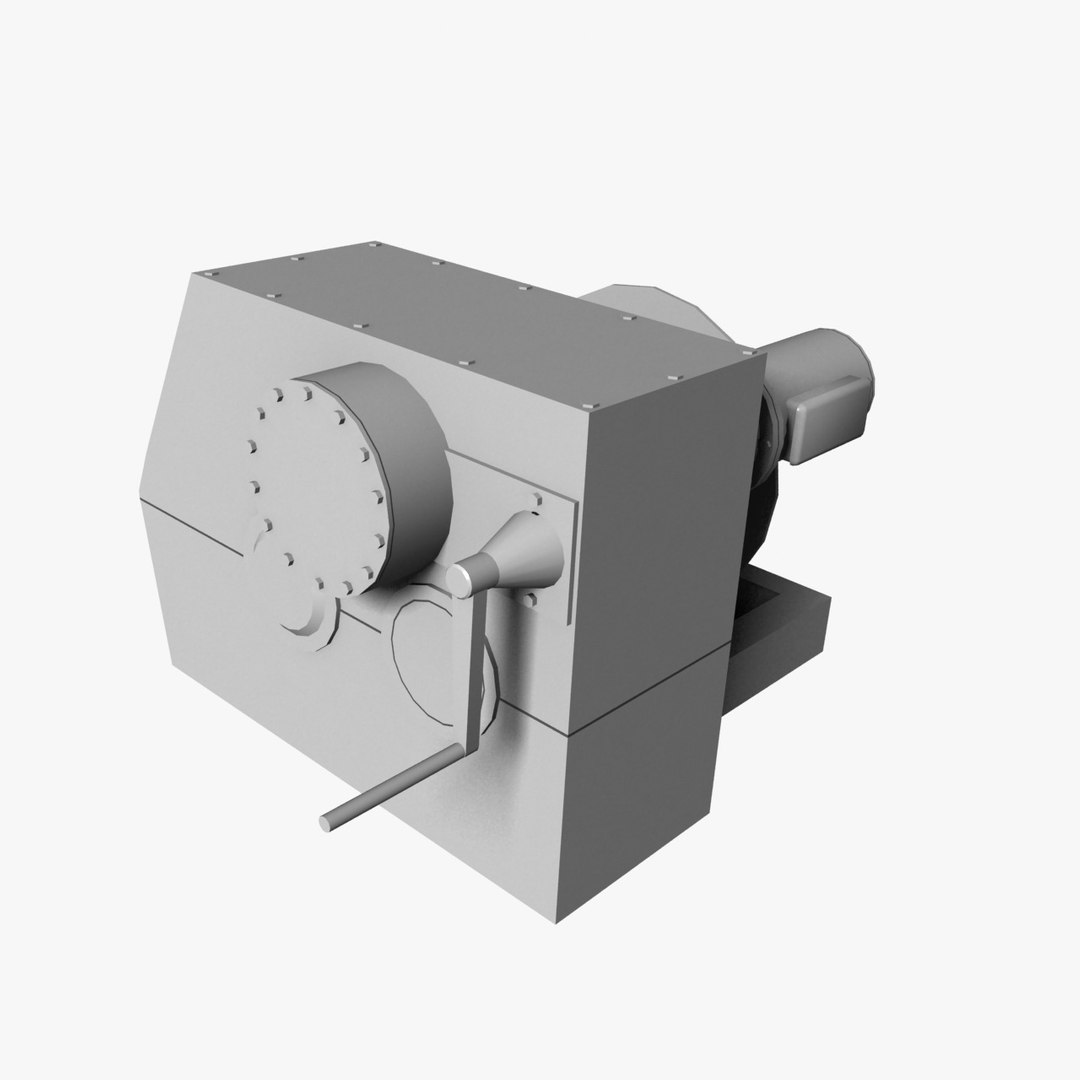 3d Model Winch 1