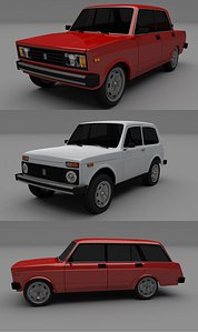 Collection Lada 3D Models for Download | TurboSquid
