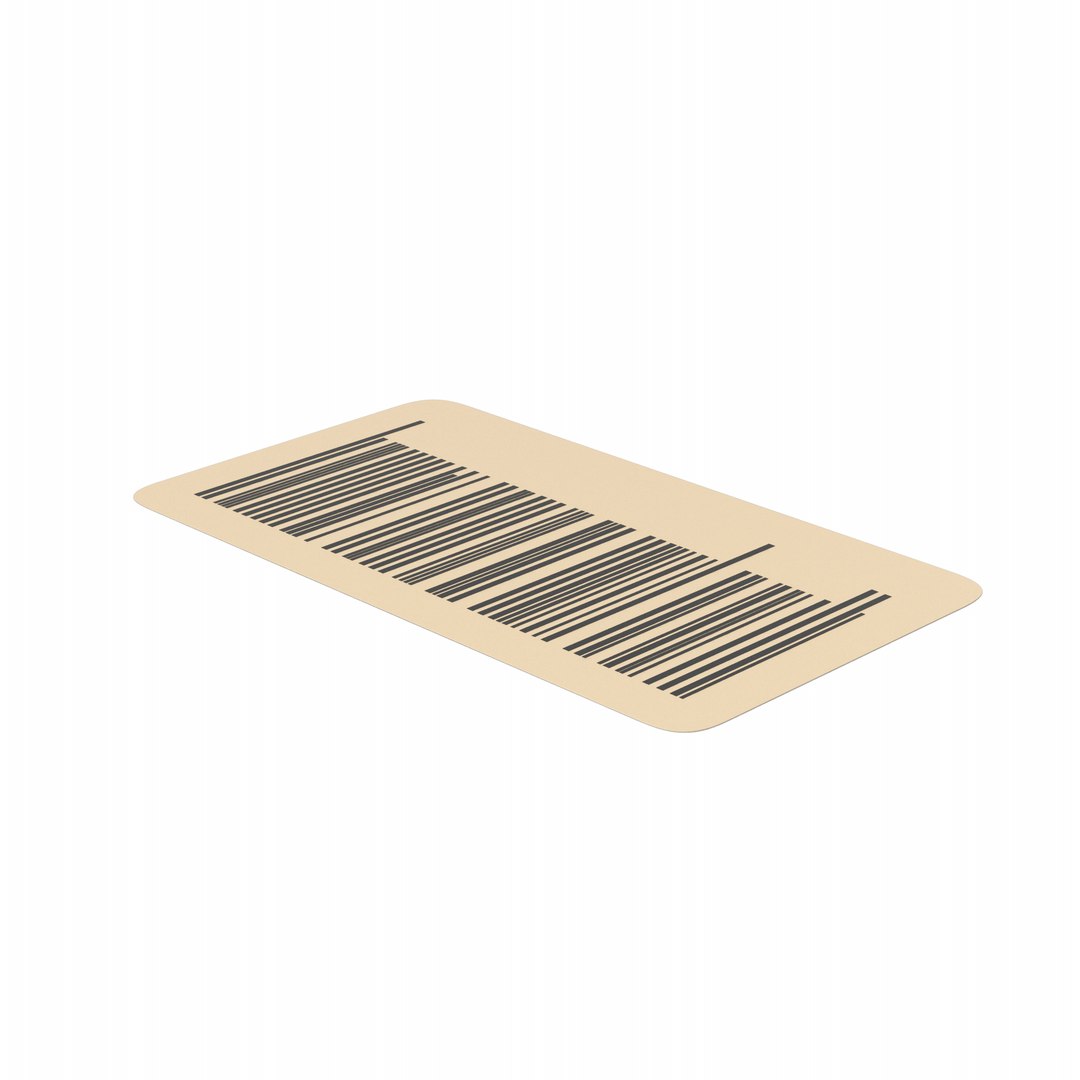 Barcode Model - TurboSquid 2200808