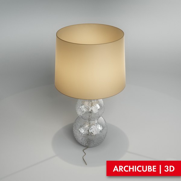 table lamp 3d model
