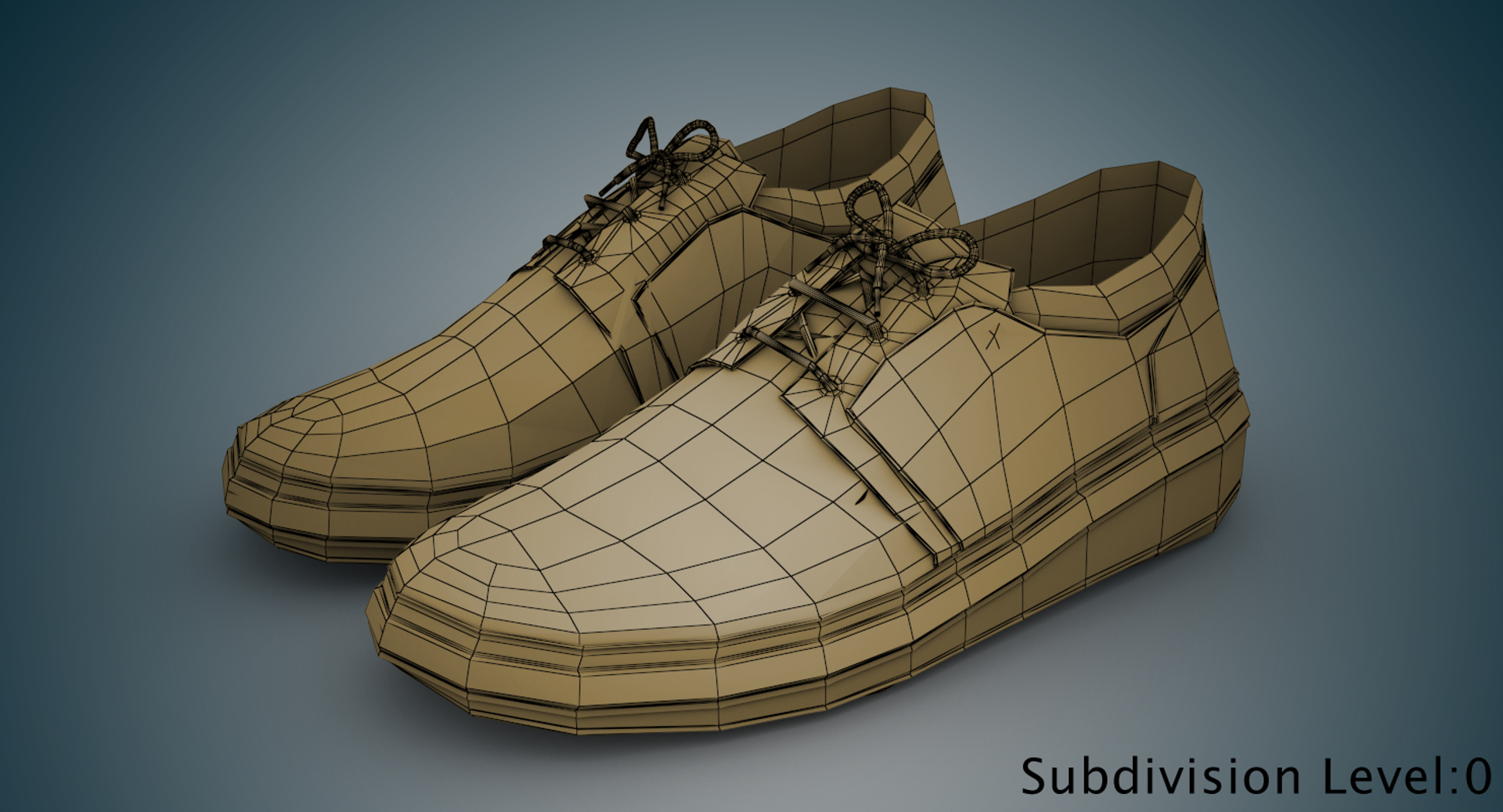 Men S Shoes 3d Model