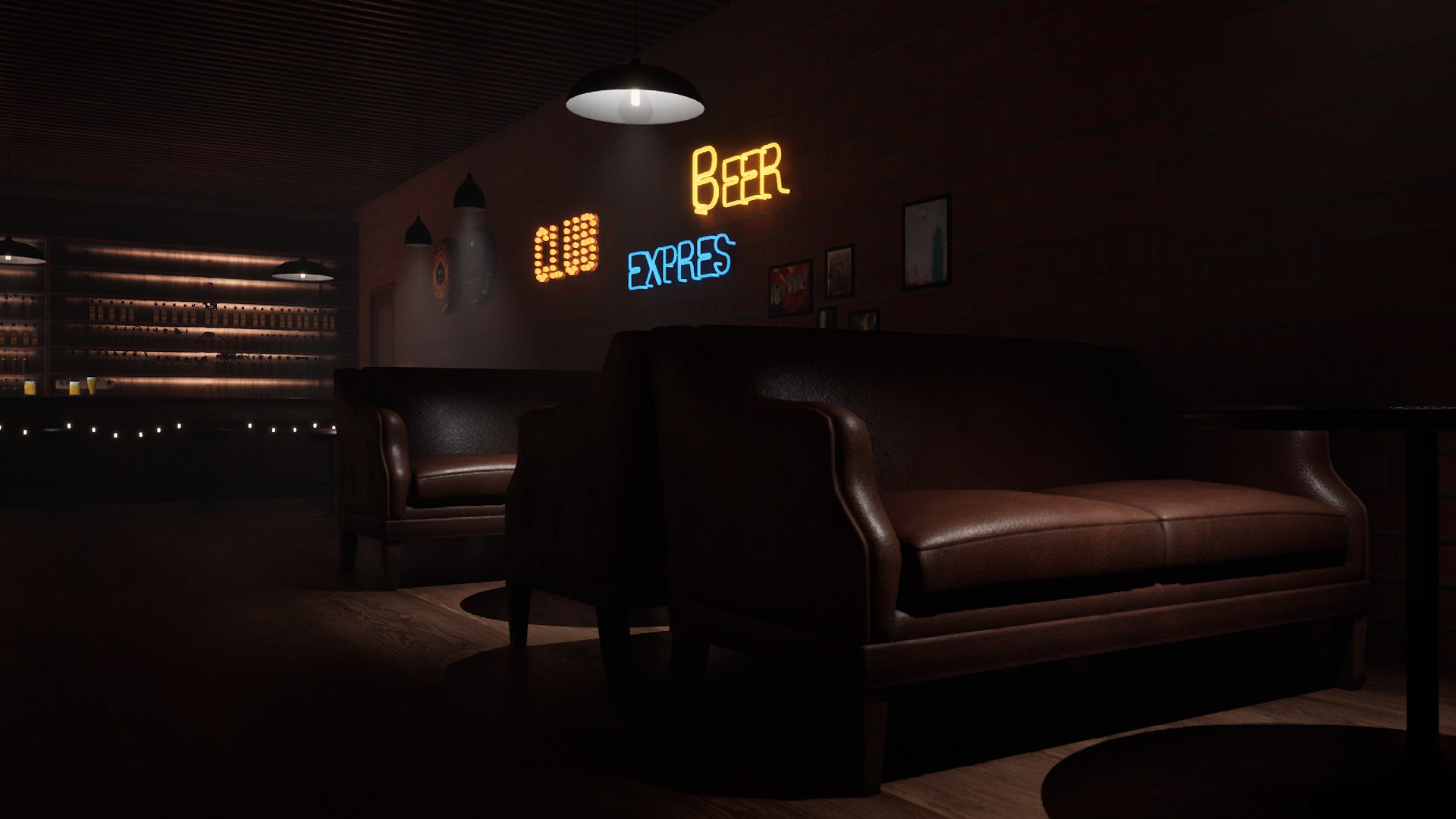 Classic Bar Interior 3D - TurboSquid 2397151
