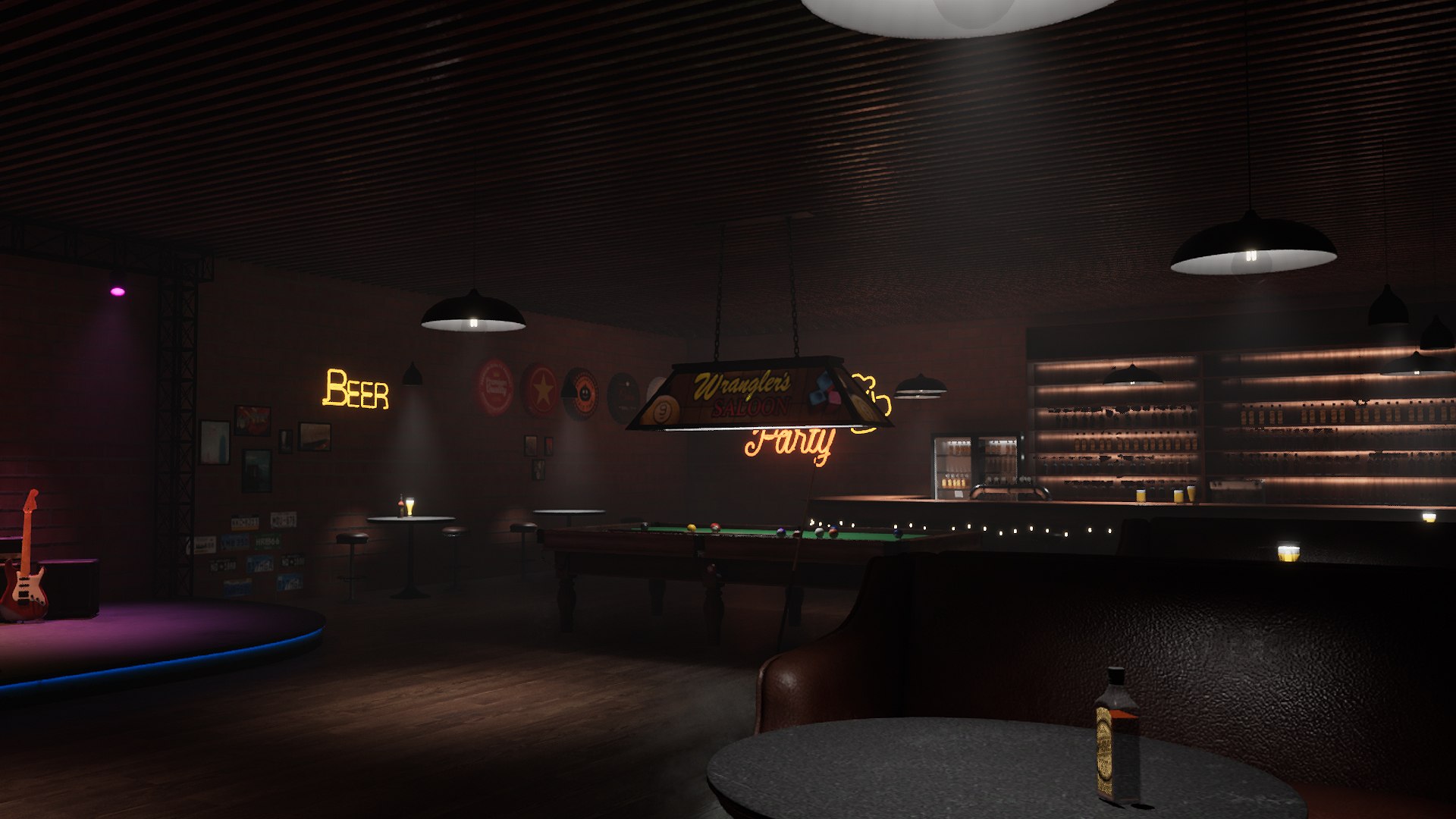 Classic Bar Interior 3D - TurboSquid 2397151