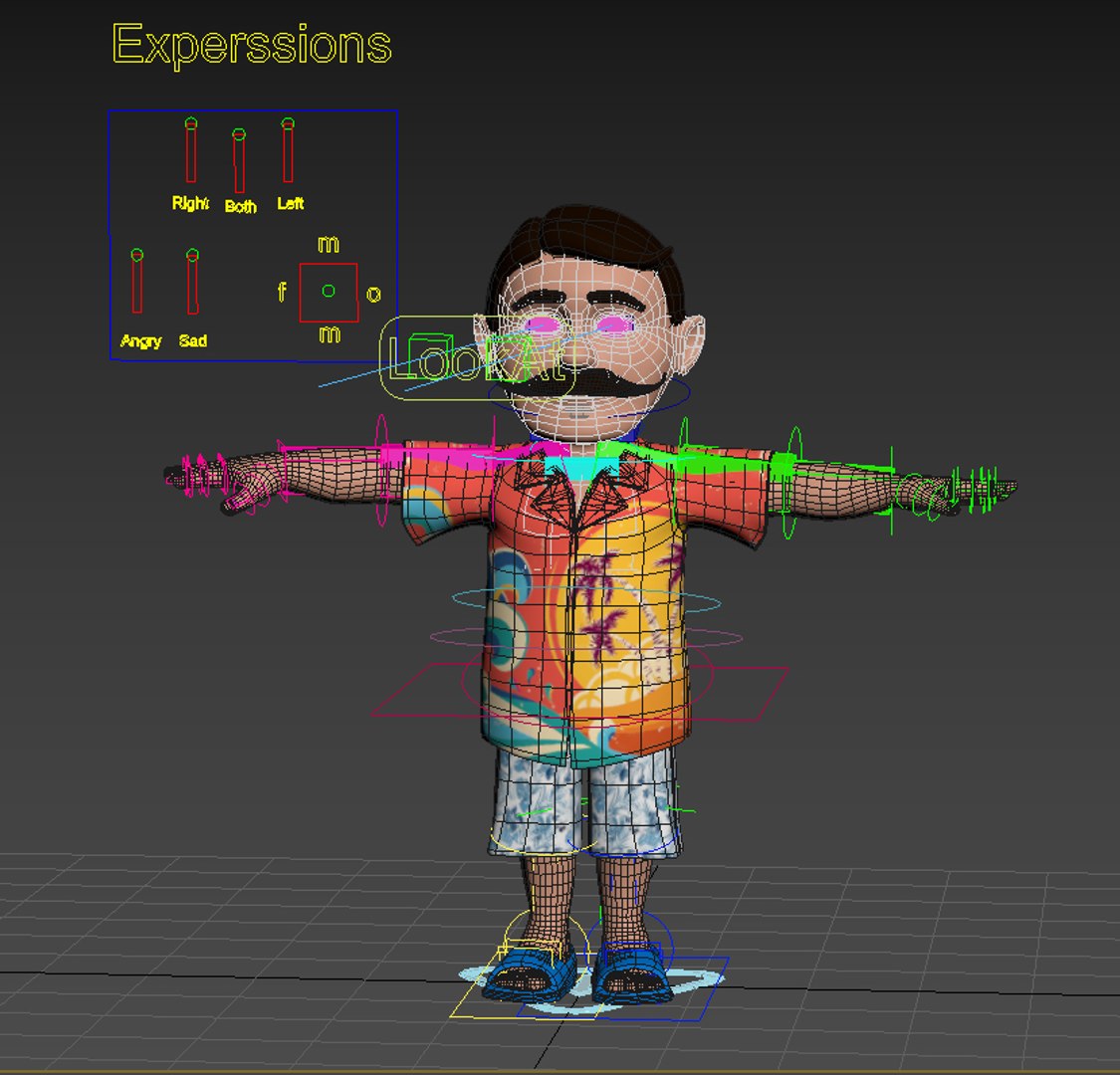 3D Toon Man - TurboSquid 1689872