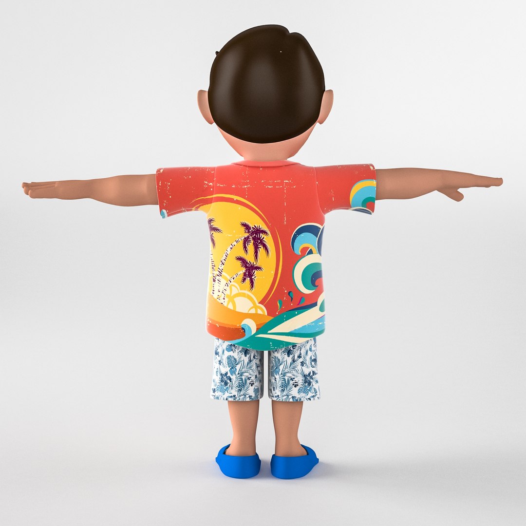 3D Toon Man - TurboSquid 1689872