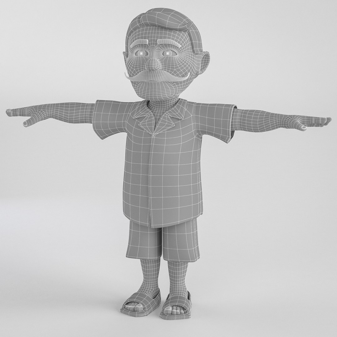 3D Toon Man - TurboSquid 1689872
