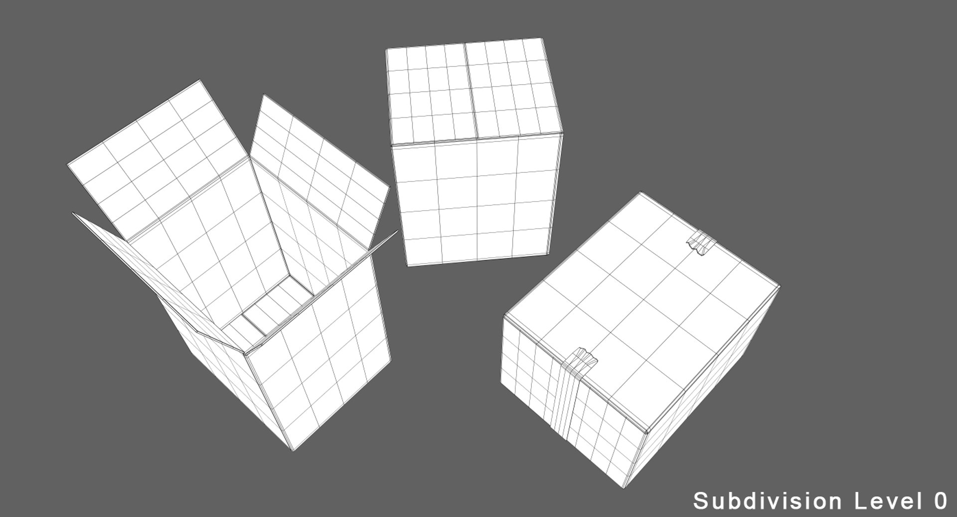 4k Box 3D Model - TurboSquid 1186504