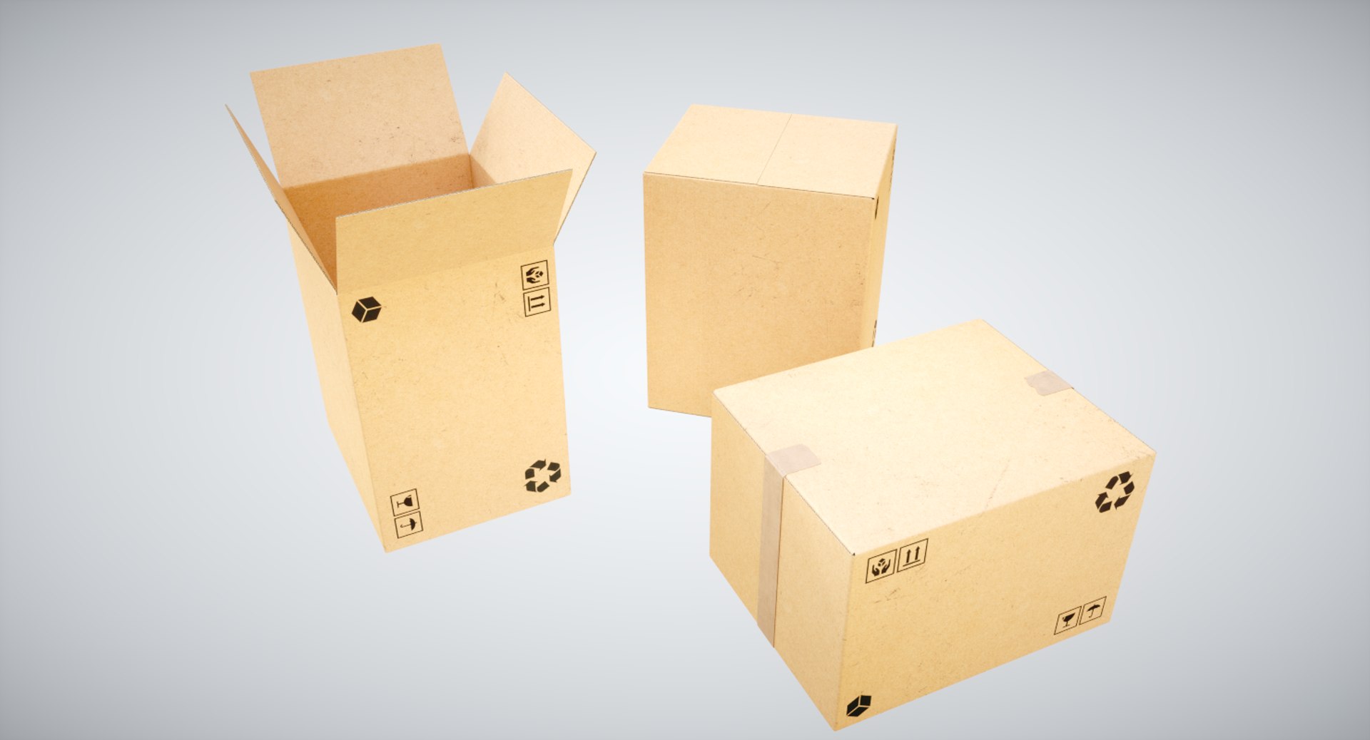 4k Box 3D Model - TurboSquid 1186504