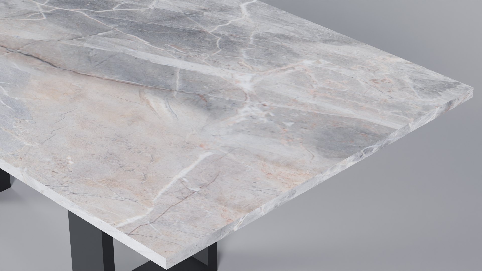 3D Model Premium Low Poly Marble Table 3D Model True PBR Renders Zero ...