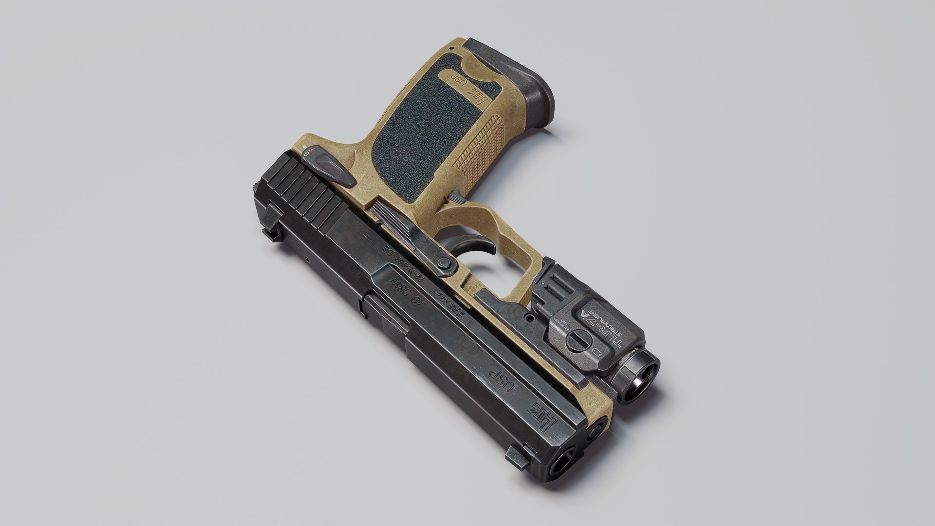 3d Hk Usp Model Turbosquid 2216431