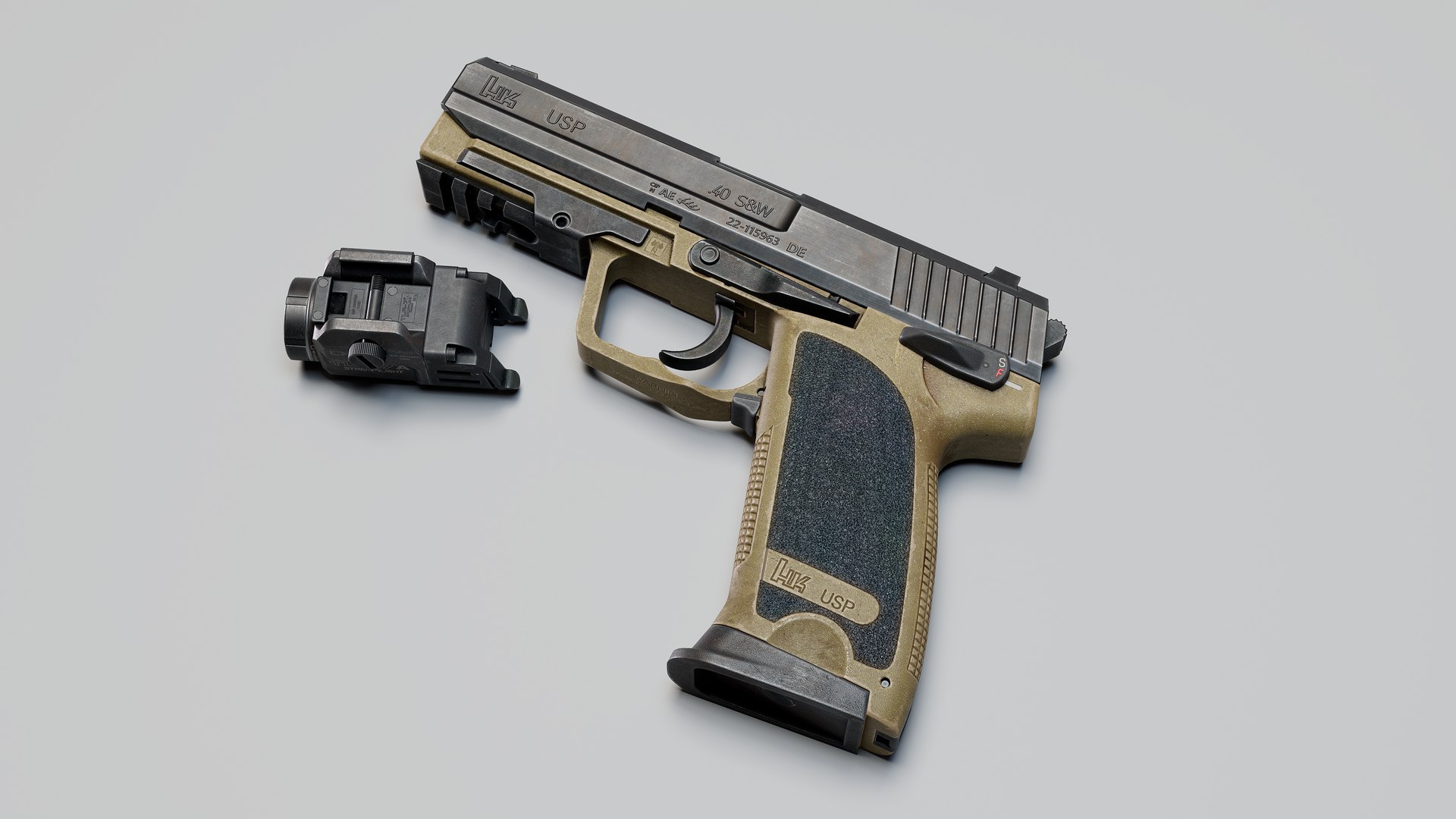 3D HK Usp Model - TurboSquid 2216431