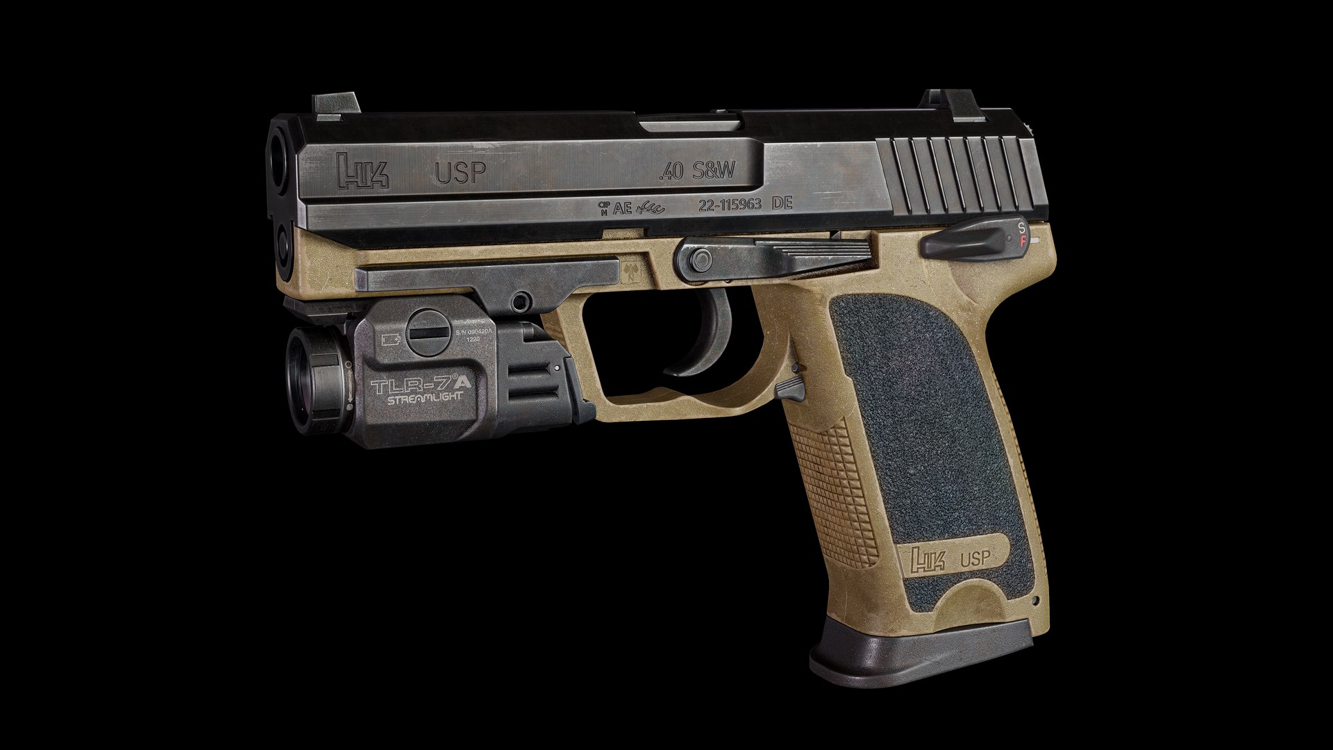 3D HK Usp Model - TurboSquid 2216431