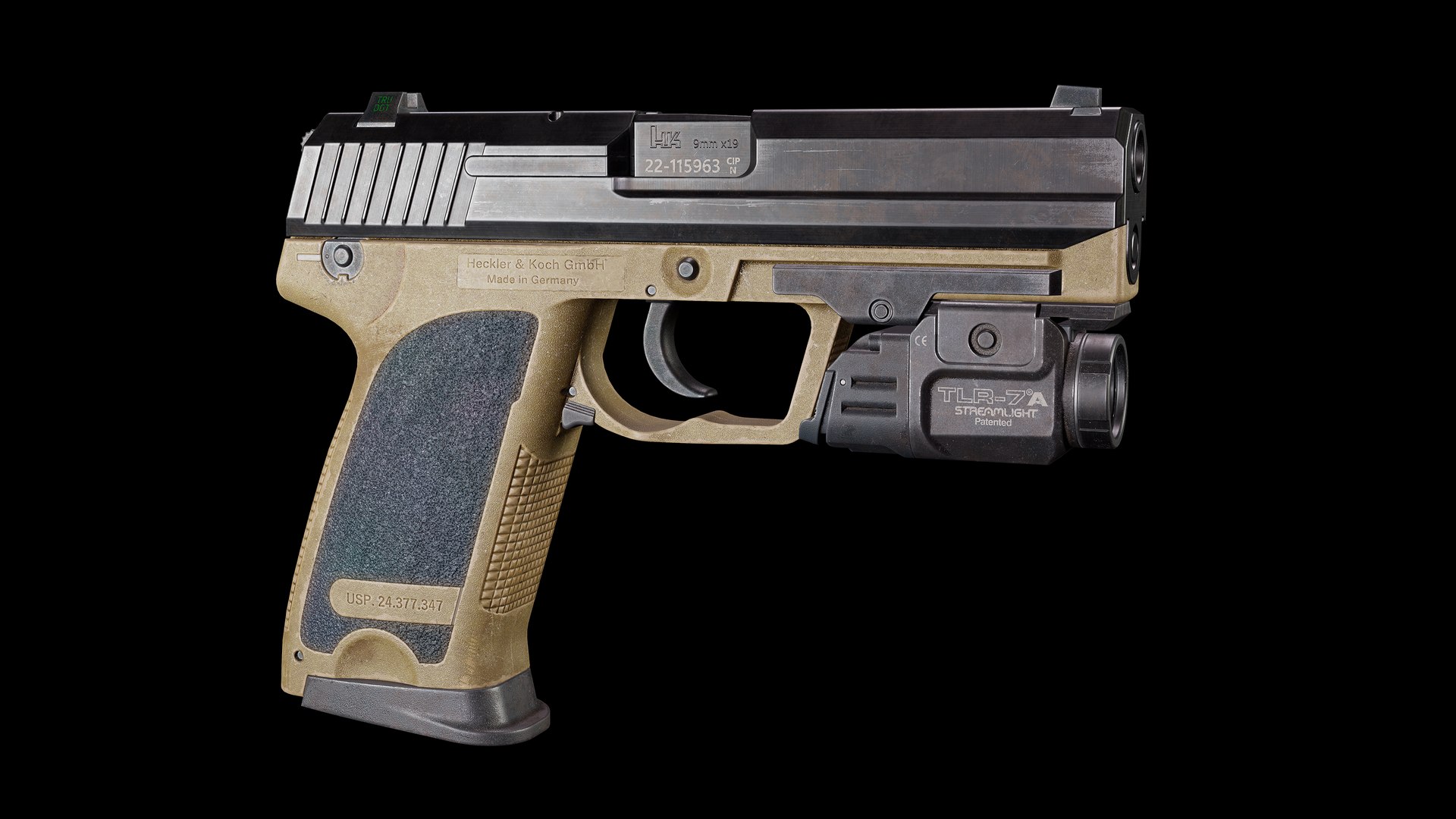 3D HK Usp Model - TurboSquid 2216431