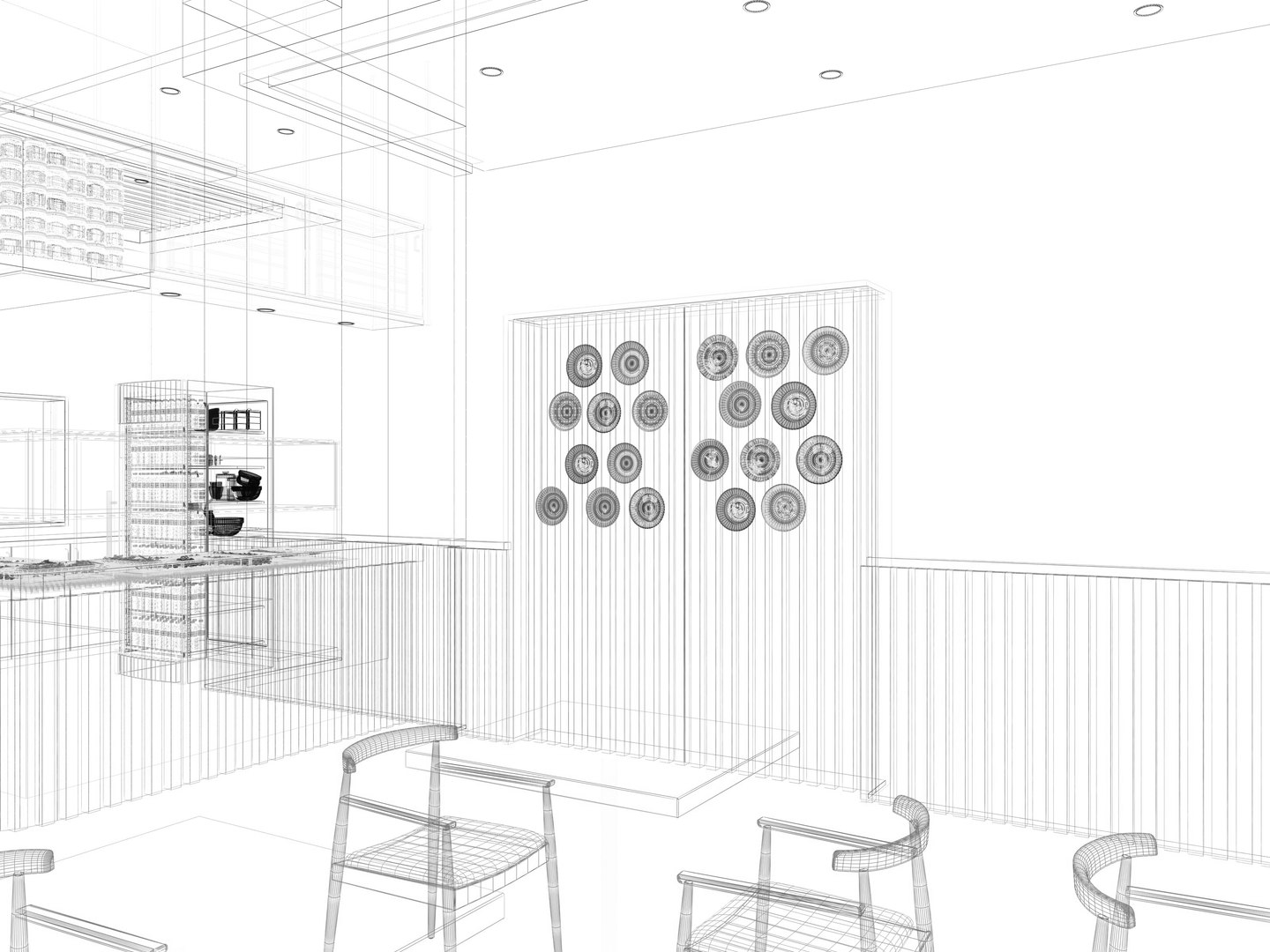 Fast Food Restaurant 3D Model - TurboSquid 2518452