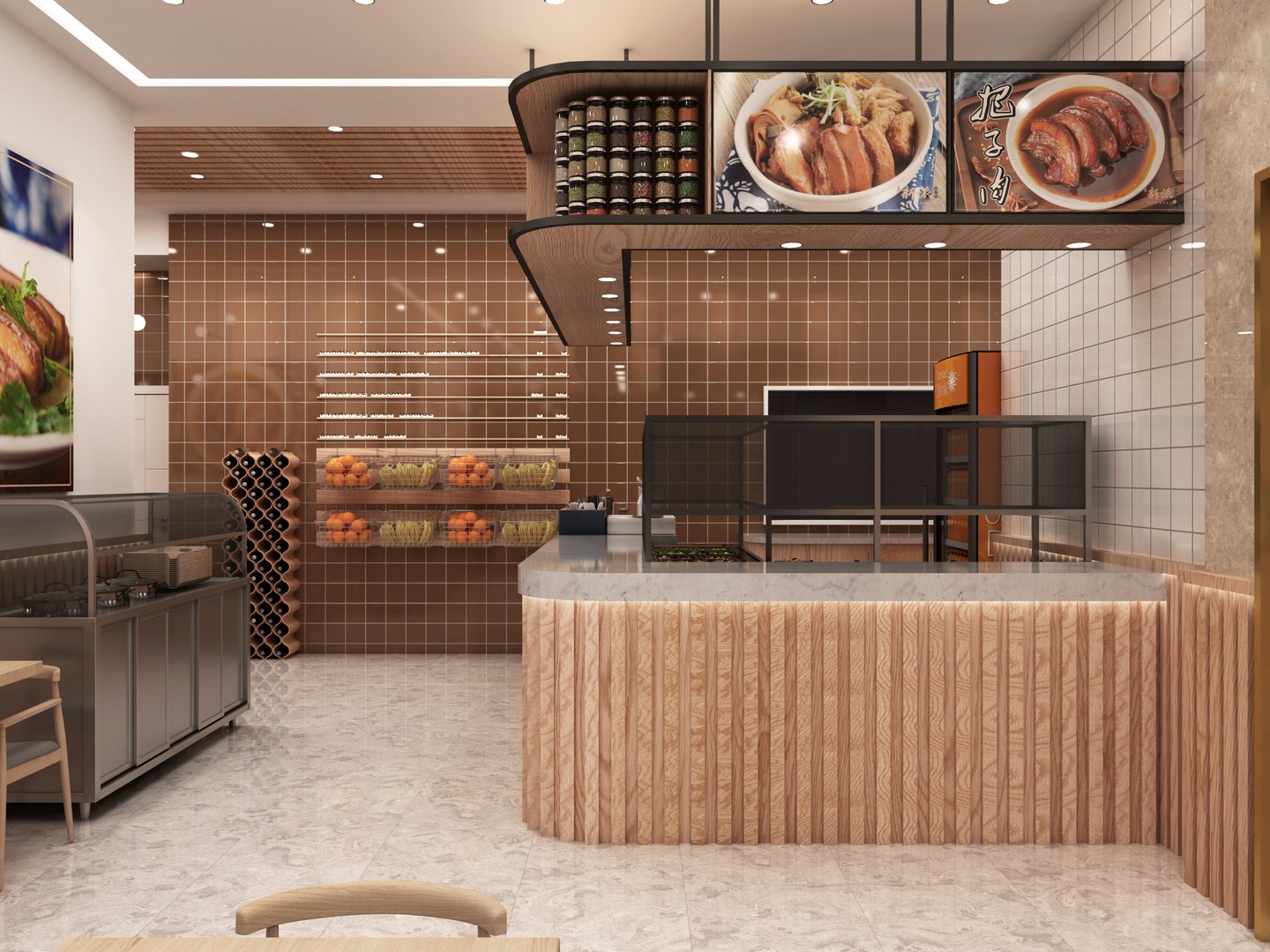 Fast Food Restaurant 3D Model - TurboSquid 2518452