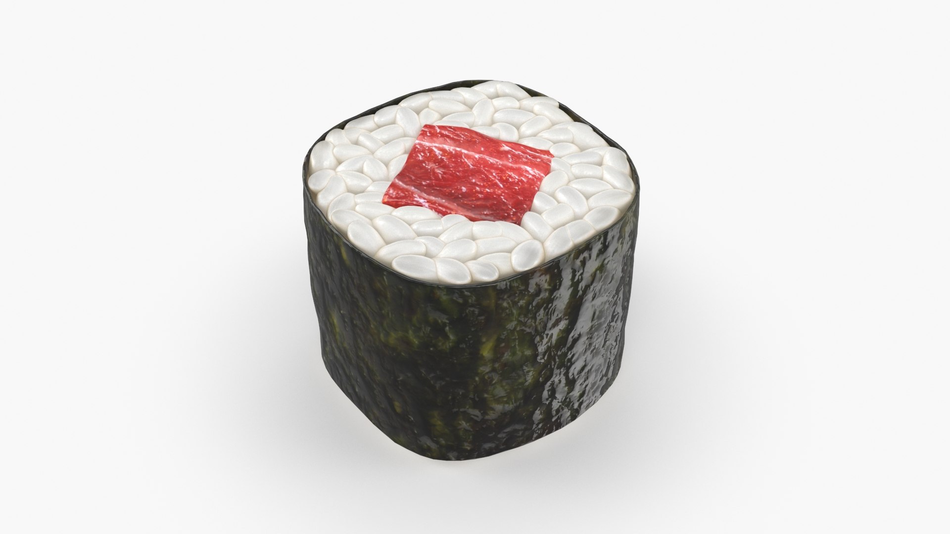 3D Tekka Maki Sushi model - TurboSquid 2082076
