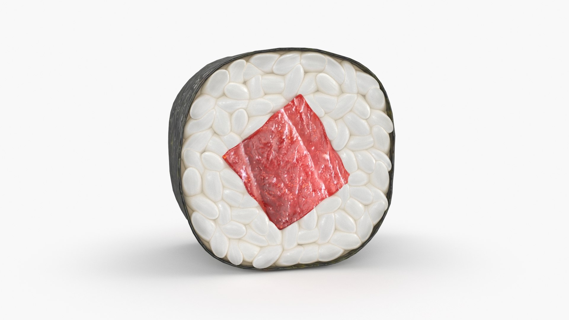 3D Tekka Maki Sushi model - TurboSquid 2082076