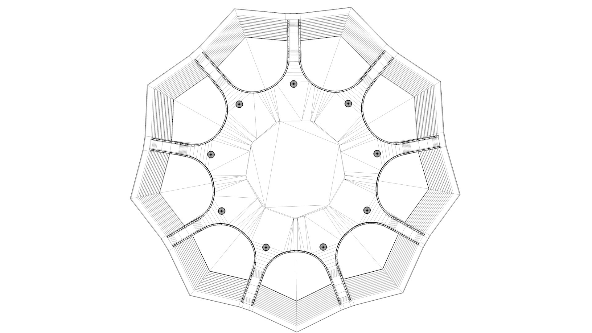 3D Lotus Temple - TurboSquid 1827857