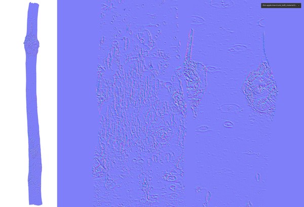 3D tree apple trunk - TurboSquid 1602996