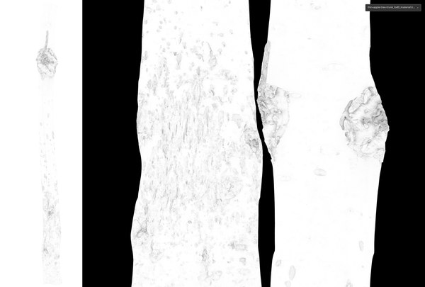 3D tree apple trunk - TurboSquid 1602996