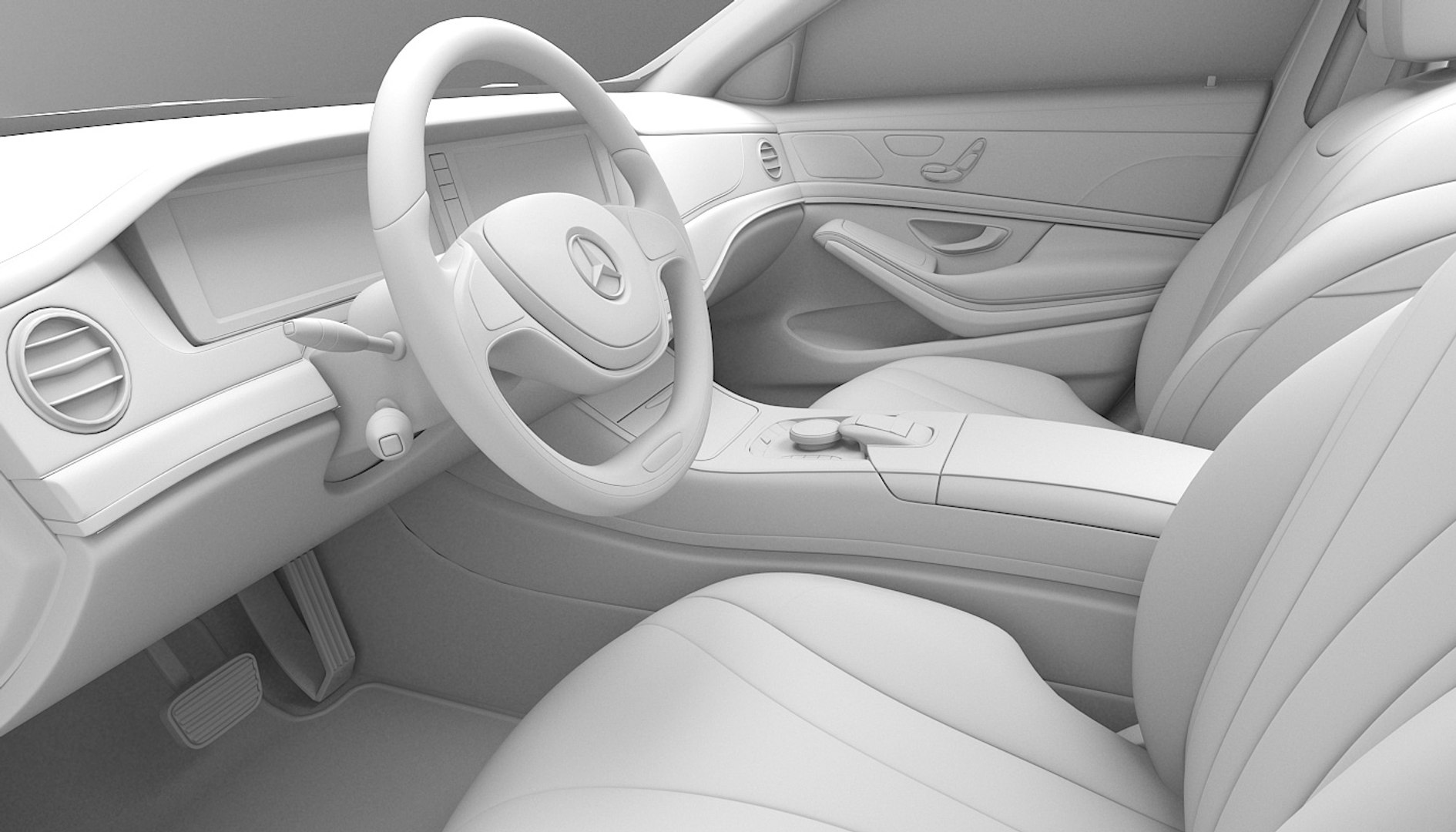 3d 2016 mercedes benz s-class